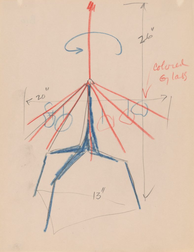Drawing of Untitled related to Calder: Recent Work (1942) | Calder ...