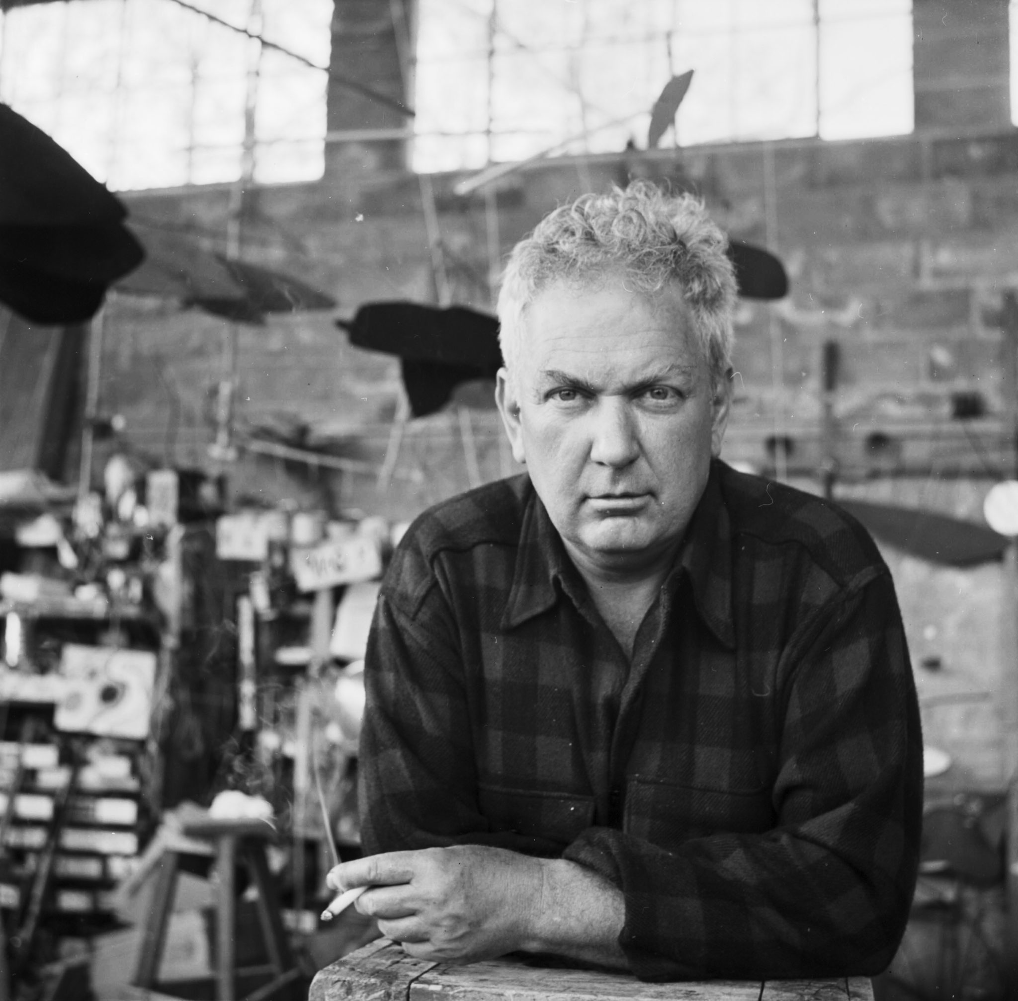 Calder with Armada (1947) | Calder Foundation