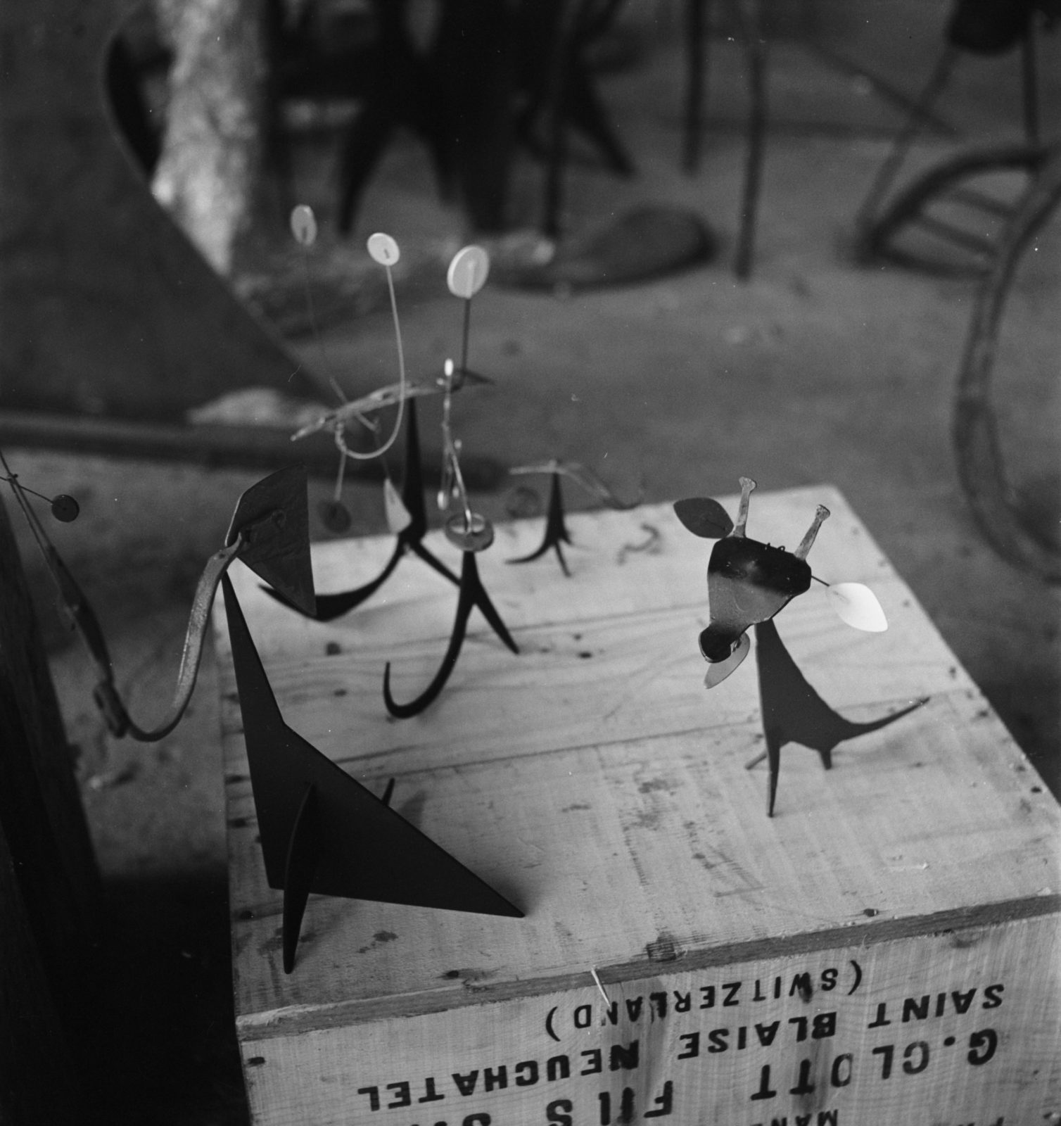 Roxbury studio (1947) | Calder Foundation